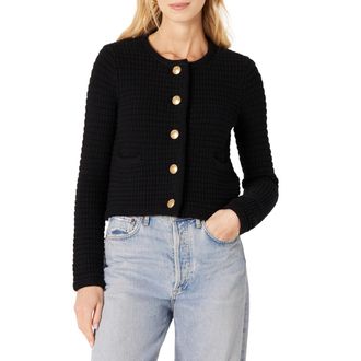 Amazon Essentials Damen Mittelschwerer Strickpullover Mit Normaler Passform, Schwarz, L