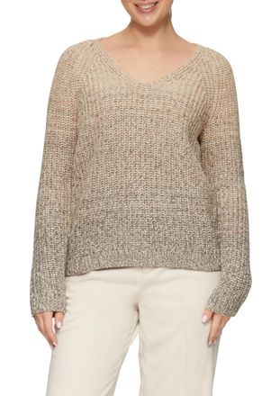 s.Oliver Strickpullover mit V-Ausschnitt