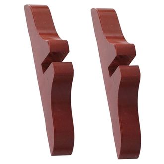 Lurrose 2 St&uuml;ck Raumteiler Bodenst&auml;nder aus Holz Stabile und Praktische Trennf&uuml;&szlig;e f&uuml;r Faltbare Paravents und Raumteiler Einfache Montage Vielseitig Einsetzbar