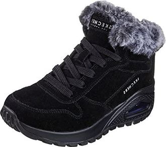 Skechers Uno Rugged Wintriness 167433-BLK, Womens Winter Boots, Black, 39 EU