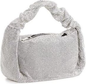 Saison 1865 Handtasche in Strasssteinen - Silber