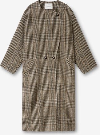 Isabel Marant Manteau Renee - Femme - Beige - Taille 34 - Marant Étoile