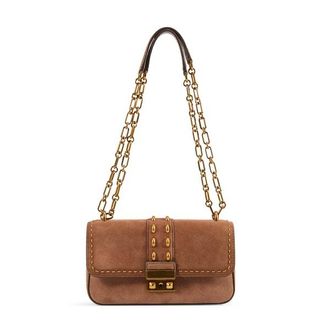 Michael Kors Sac &eacute;paule Tribeca en cuir su&eacute;d&eacute;
