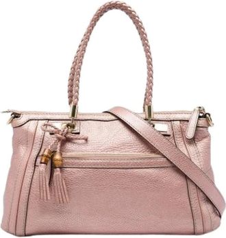 Gucci Pre-owned Bella Satchel - Femme - Pre-owned - Rose - Taille: ONE Size