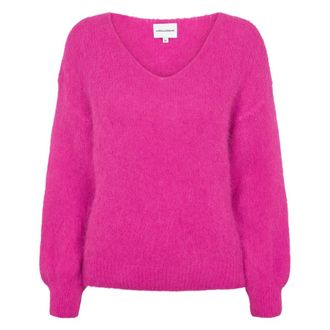 Americandreams Americandreams, Femme, Pulls, Rose, Taille: 42 FR Milana LS Alpaca Pullover