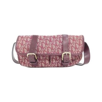 Dior Pre-owned Canvas Shoulder Bag - - Pre-owned - Damen - Rot - ONE SIZE