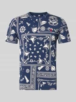 Polo Ralph Lauren Slim Fit T-Shirt aus reiner Baumwolle Modell CO CN BANDANA PRINT