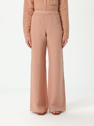 120% Lino Pantalon 120% LINO Femme couleur Rose