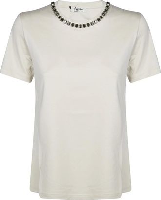 Max Mara Femme, Tops, Beige, Taille: 36 FR Smmbingo T-Shirt MM