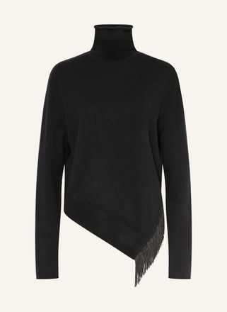 Dorothee Schumacher Dorothee Schumacher Rollkragenpullover Fringe Statement Mit Cashmere schwarz