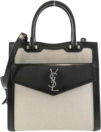 Saint Laurent Damen, Pre-Owned, Beige, ONE SIZEGr&ouml;&szlig;e