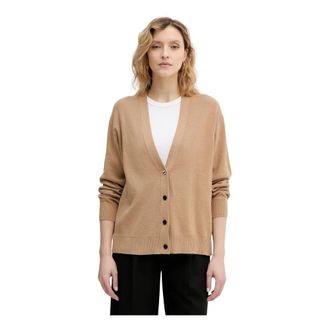 Karl Lagerfeld Ikon Cardigan - - Knitwear - Damen - Beige - XS