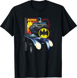DC Comics Batman Bat Racing T Shirt T-Shirt