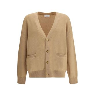 Laneus Oversized Wrap Cardigan - - Knitwear - Herren - Beige - XL