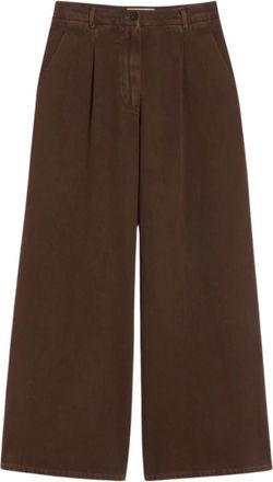 Max Mara Femme, Pantalons, Brun, Taille: 32 FR Nanda Pantalons