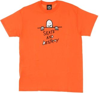 Thrasher Oranges Logo Tee Herren T-Shirt - - Tops - Herren - Orange - S