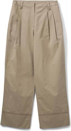 Sofie Schnoor Femme, Pantalons, Beige, Taille: 42 FR Wide Pantalons