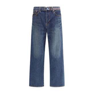 sacai Herren, Jeans, Blau, XLGr&ouml;&szlig;e