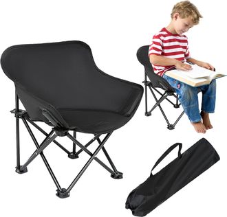 Generic Camping Kids Klappstuhl für den Außenbereich - Aromatherapie, Auto, kleines Flugzeug, schwarzer -Shake-Kopf | Aromatherapie-Auto-Luftauslass, rotieren