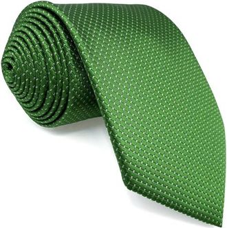 Shlax & Wing Cravatte verte unie homme cadeau mariage bal fête pour costume extra longue 160cm