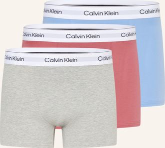 Calvin Klein 3er-Pack Boxershorts Icon Cotton Relaxed Fit grau