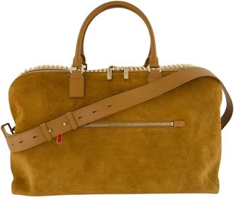 Christian Louboutin Homme, Sacs, Brun, Taille: ONE Size Sac Duffle Funky