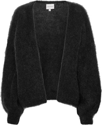Americandreams Americandreams, Femme, Pulls, Noir, Taille: 38 FR Lee Short Cardigan