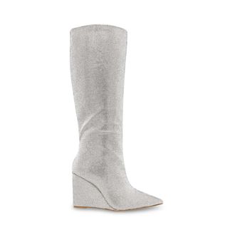 Steve Madden Hohe Stiefel - - Shoes - Damen - Grau - 38 EU