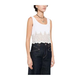 Ermanno Scervino Damen, Oberteile, Wei&szlig;, XSGr&ouml;&szlig;e