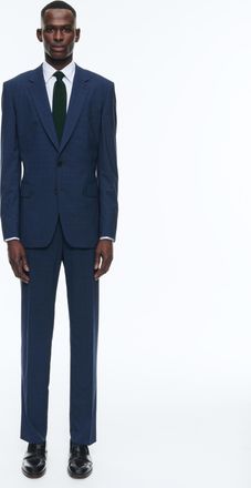 Fursac Costume en toile de laine Prince de Galles - Taille 44 - Homme