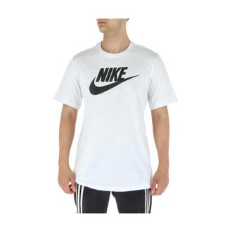 Nike Futura TShirt Large Logo Tee - - Sport - Herren - Wei&szlig; - S