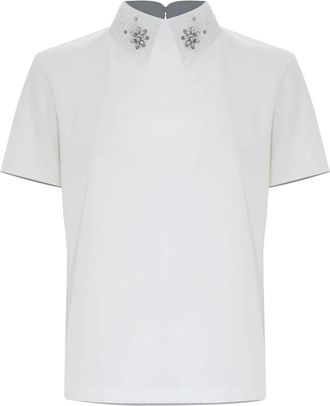 Kocca Femme, Tops, Blanc, Taille: 38 FR Polo Chemises
