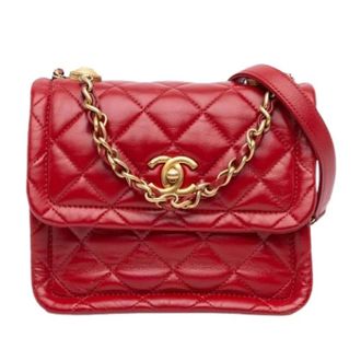 Chanel Pre-owned Vintage Satchel - - Pre-owned - Damen - Rot - ONE SIZE