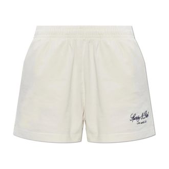 Sporty & Rich Damen, Shorts, Beige, LGr&ouml;&szlig;e