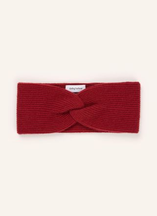 Darling Harbour Darling Harbour Stirnband Aus Cashmere rot