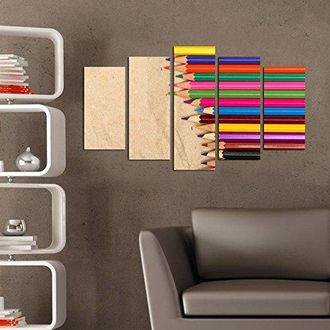 Charm by Casualbox Asir Group LLC 5Pmdf-86 Charm, MDF, Mehrfarbig