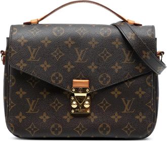 Louis Vuitton Hobo Bags - Monogram Pochette Metis - Gr. unisize - in Braun - für Damen