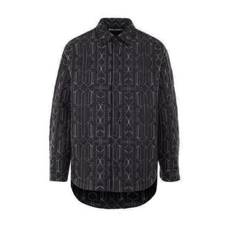 Palm Angels Herren, Shirts, Schwarzk, SGr&ouml;&szlig;e