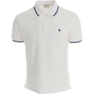 Brooksfield Polo Shirts - - Tops - Herren - Wei&szlig; - L