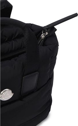 Moncler Quilted Padded Shoulder Bag - Black
