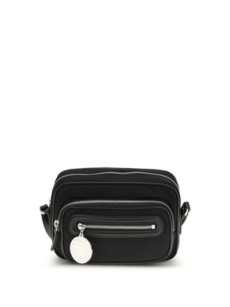 Stella McCartney Womens Shoulder Bag Dartmoor Ultra Black Polyamide Backpacks