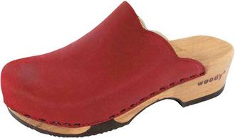 Woody Damen Emma Clog, Rosso, 39 EU