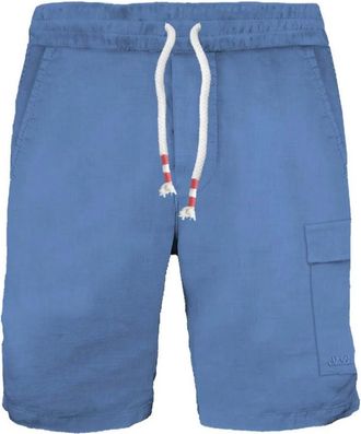 MC2 Saint Barth Homme, Shorts, Bleu, Taille: L Marseille Linen Bermuda Shorts