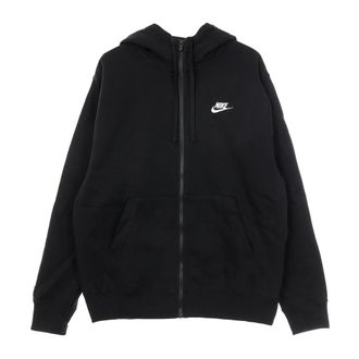 Nike Sportlicher Zip-Hoodie Schwarz Langarm - - Sport - Herren - Schwarzk - XL