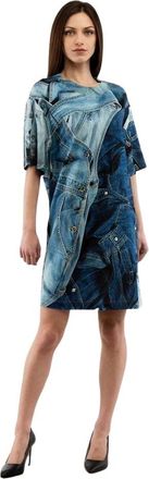 Moschino Femme, Robes, Bleu, Taille: 36 FR Robes