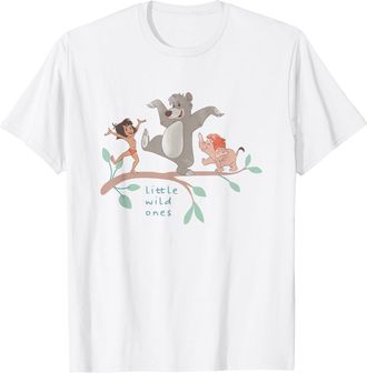 Disney The Jungle Book Little Wild Ones Best Trio Chest Logo T-Shirt