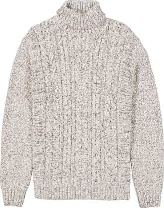 Garcia Garcia Herren Pullover, White Melee, M