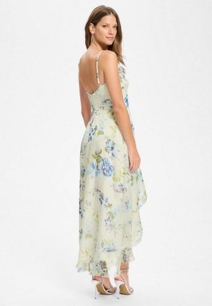 Swing Abendkleid Taillierter Schnitt mit flie&szlig;endem Rockteil