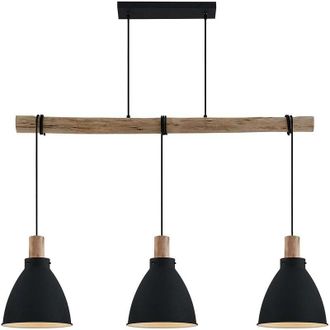 Lindby Suspension &agrave; intensit&eacute; variable Trebale en m&eacute;tal pour salon & salle &agrave; manger