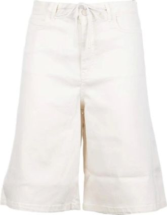 Marella Femme, Shorts, Blanc, Taille: 38 FR Long Shorts